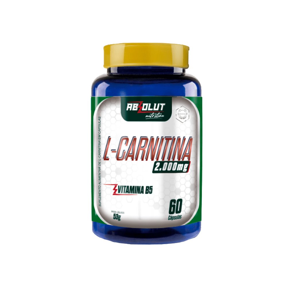 L-Carnitina 60 Caps - Absolut Nutrition - Natur Up