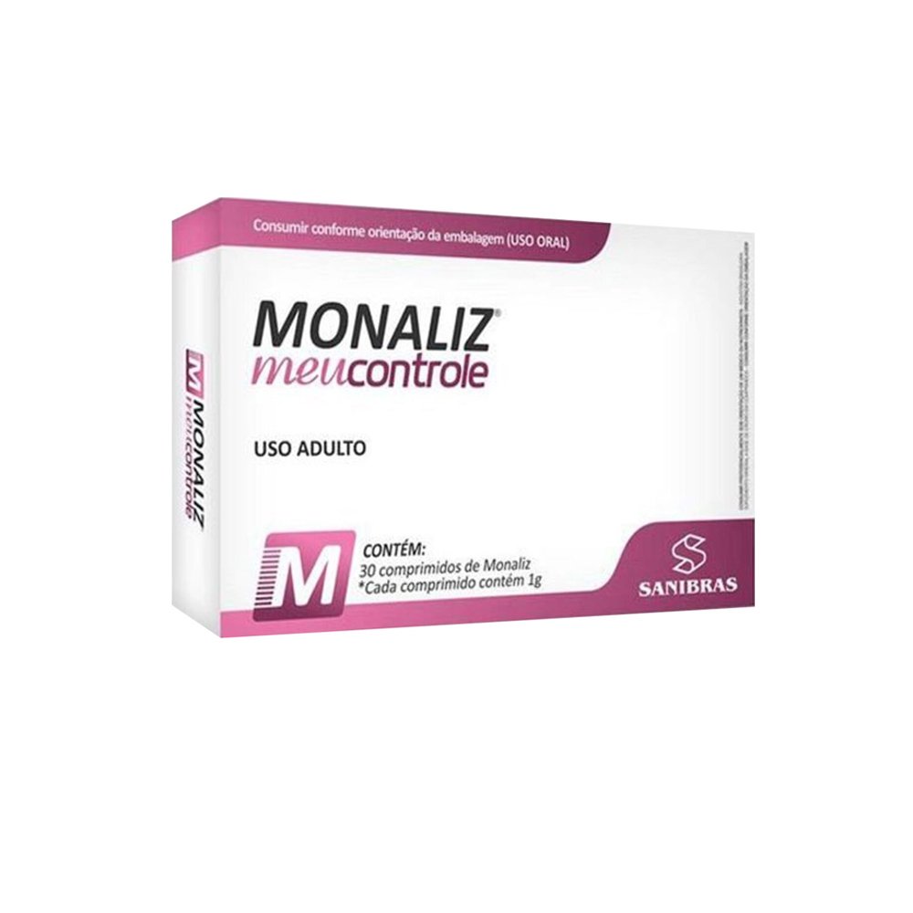 Monaliz Meu Controle 30 Comprimidos – Sanibras – Produtos Naturais e ...