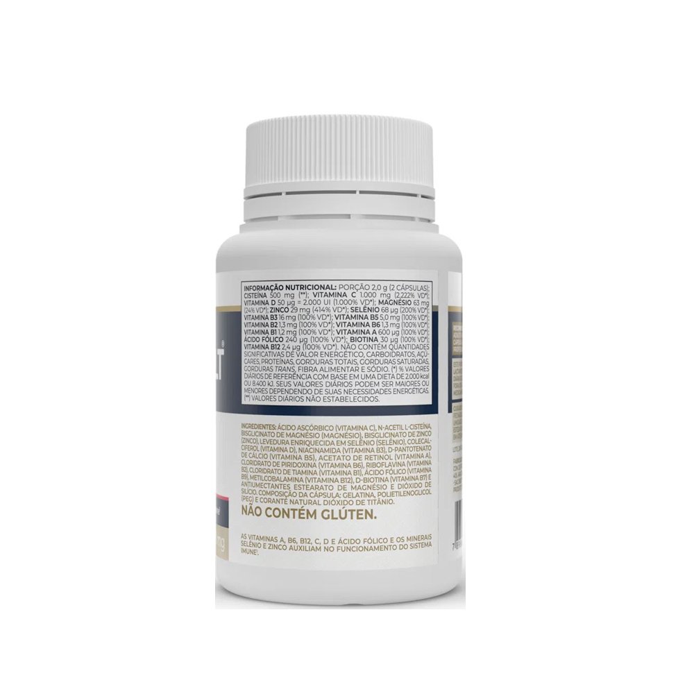 Imunomult Multivitaminico 60 Caps 1g – Vitafort – Produtos Naturais e ...